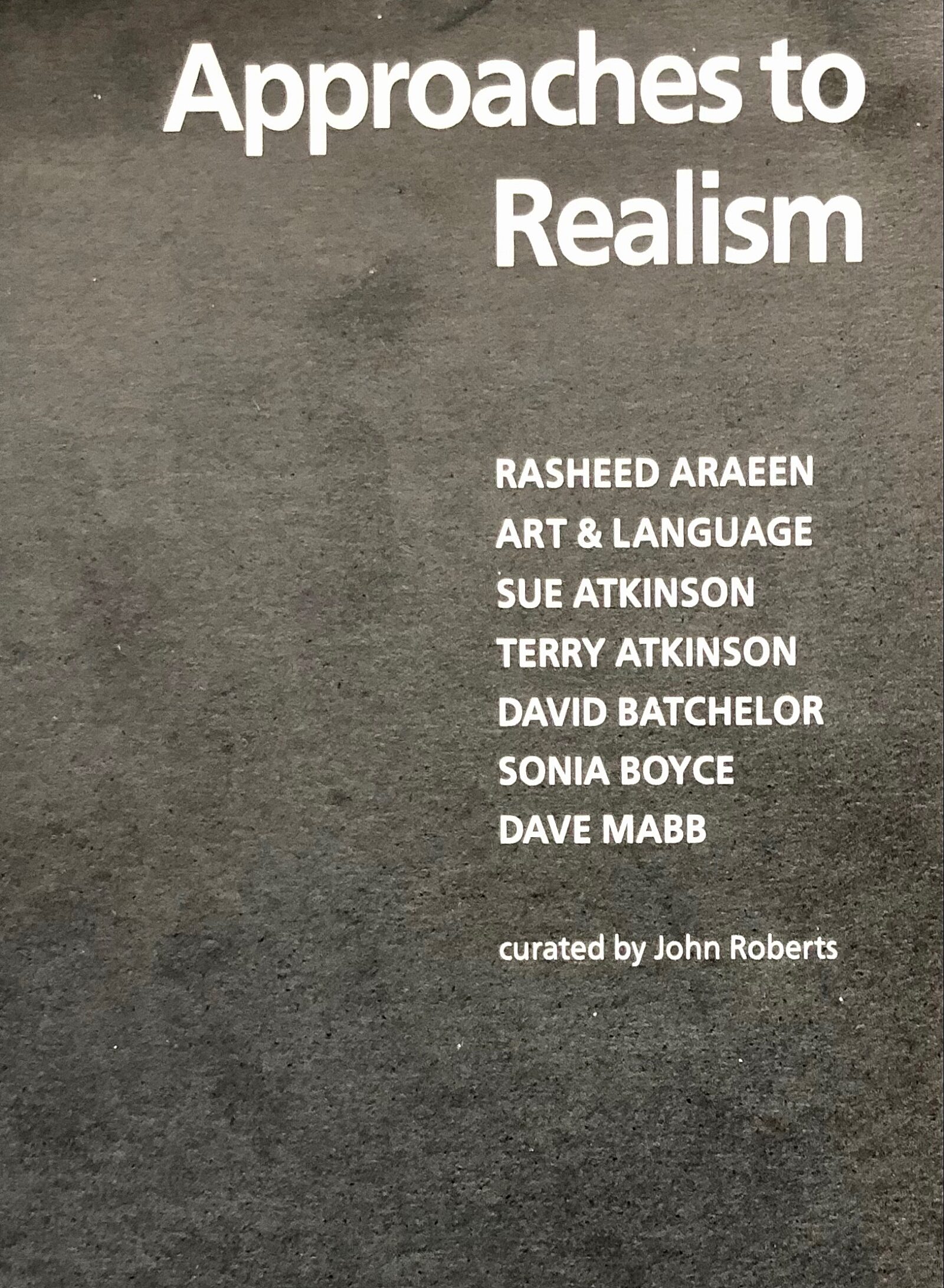 Bluecoat | Approaches to Realism