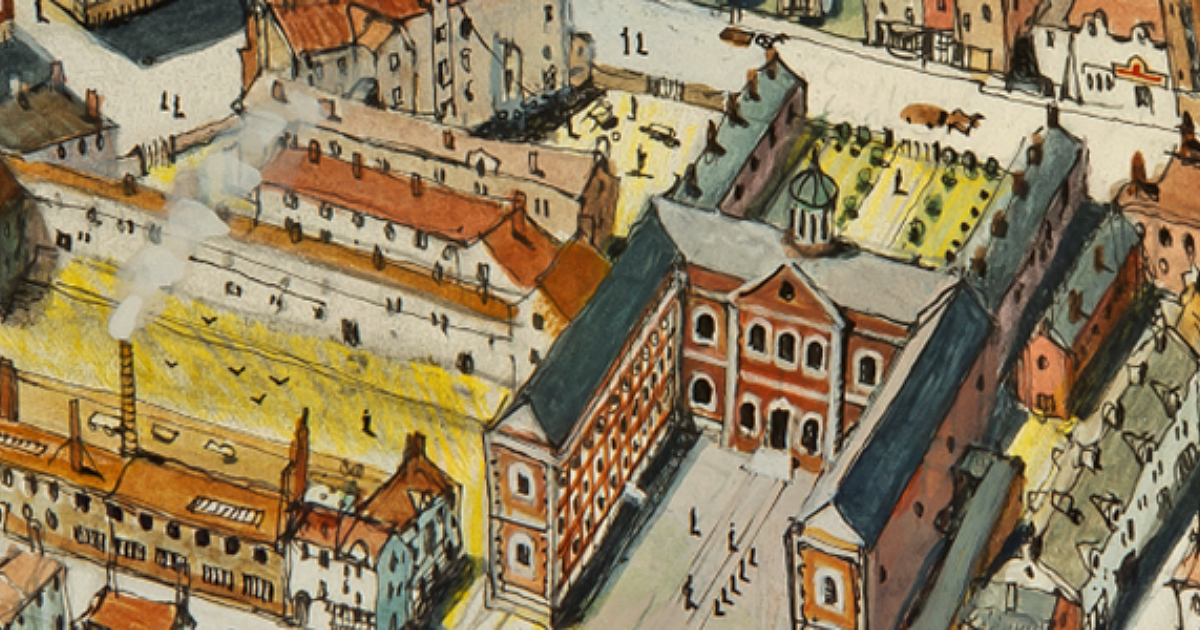 Bluecoat | Imagining Bluecoat 1769 - Ed Farrell's paintings, maps