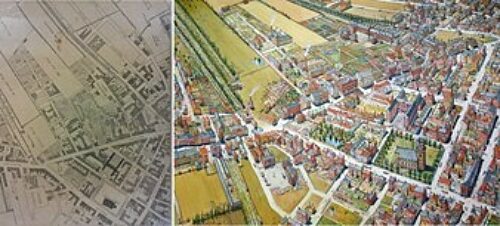 Bluecoat | Imagining Bluecoat 1769 - Ed Farrell's paintings, maps