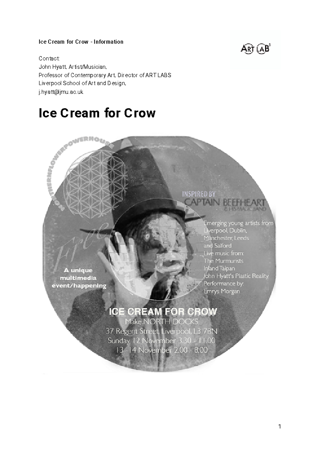 Bluecoat | An Appreciation of John Hyatt